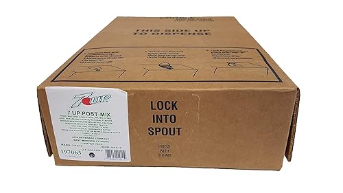 7UP 2.5 Gallon Bag in Box Soda Syrup in Saudi Arabia | Whizz Syrups