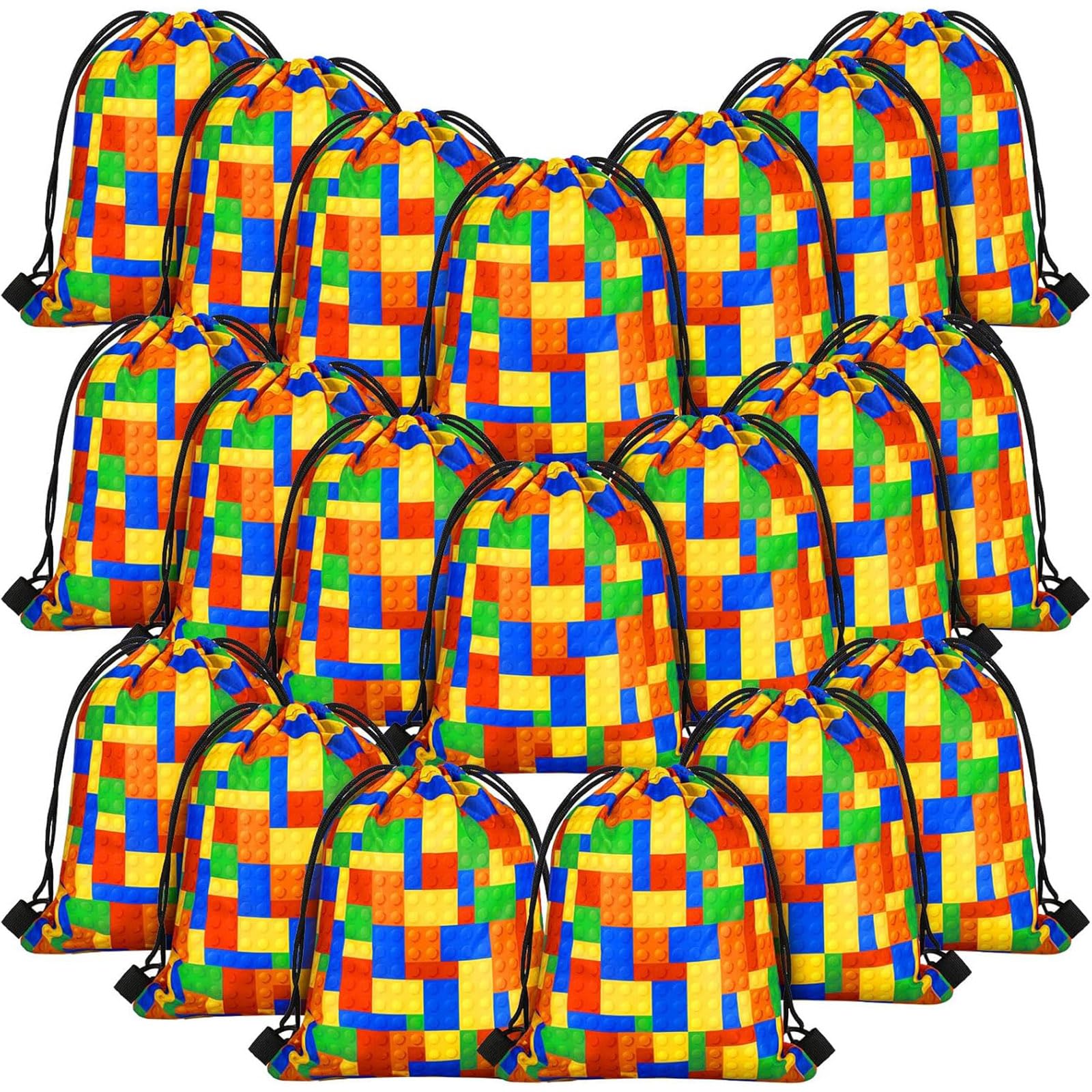 Shappy Building Block Party Favor Bag Building Blocks Goodie Candy ...