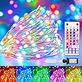 Amazon.com: Color Changing Fairy Lights Plug in - 22 Colors 33 FT 100 ...