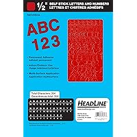 Amazon.com : Headline Sign 31813 Stick-On Vinyl Letters and Numbers ...