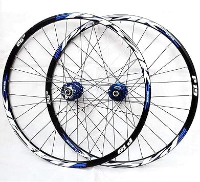 Amazon.com : 26/27.5/29 Inch Mountain Bike Wheel Set 32 Hole Disc Brake ...