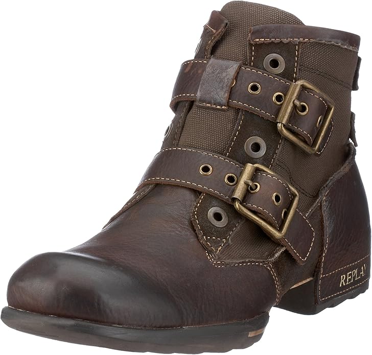 Replay Footwear Men's Master Dark Brown RP1017 019 7 UK: Amazon.co.uk ...
