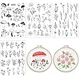 Amazon.com: Water Soluble Embroidery Patterns Stabilizers - Rngmsi 4 ...