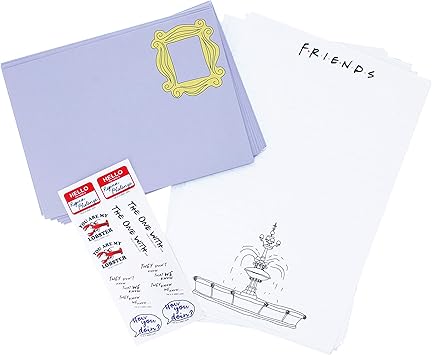 Friends Letter Writing Set, Officially Licensed Friends TV Show ...