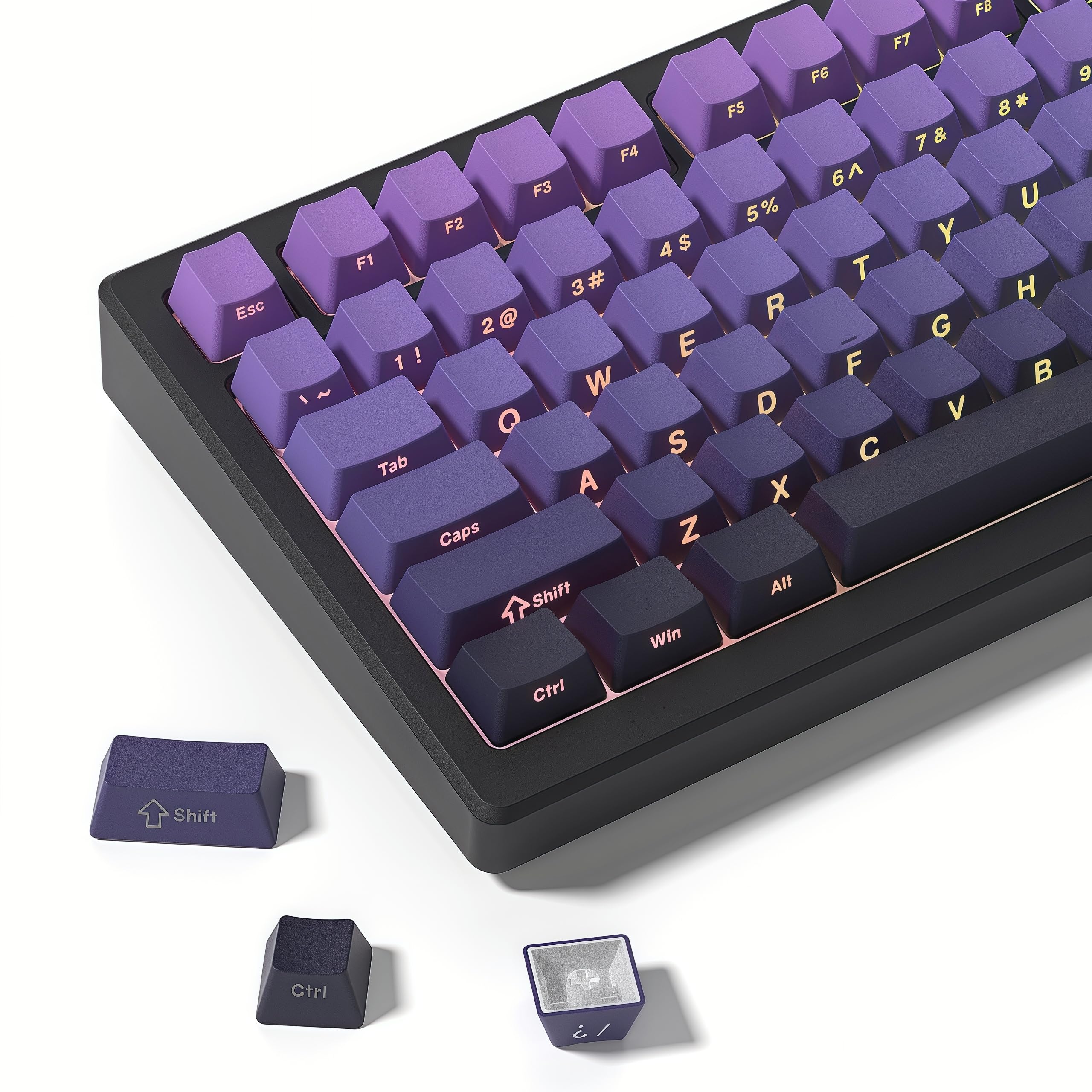 Mua dagaladoo Double Shot PBT keycaps Set,Shine Through keycaps 60% 75% ...