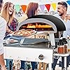 BBQMall Pizza Oven Cart Table for Ooni, with Pizza Topping Station ...