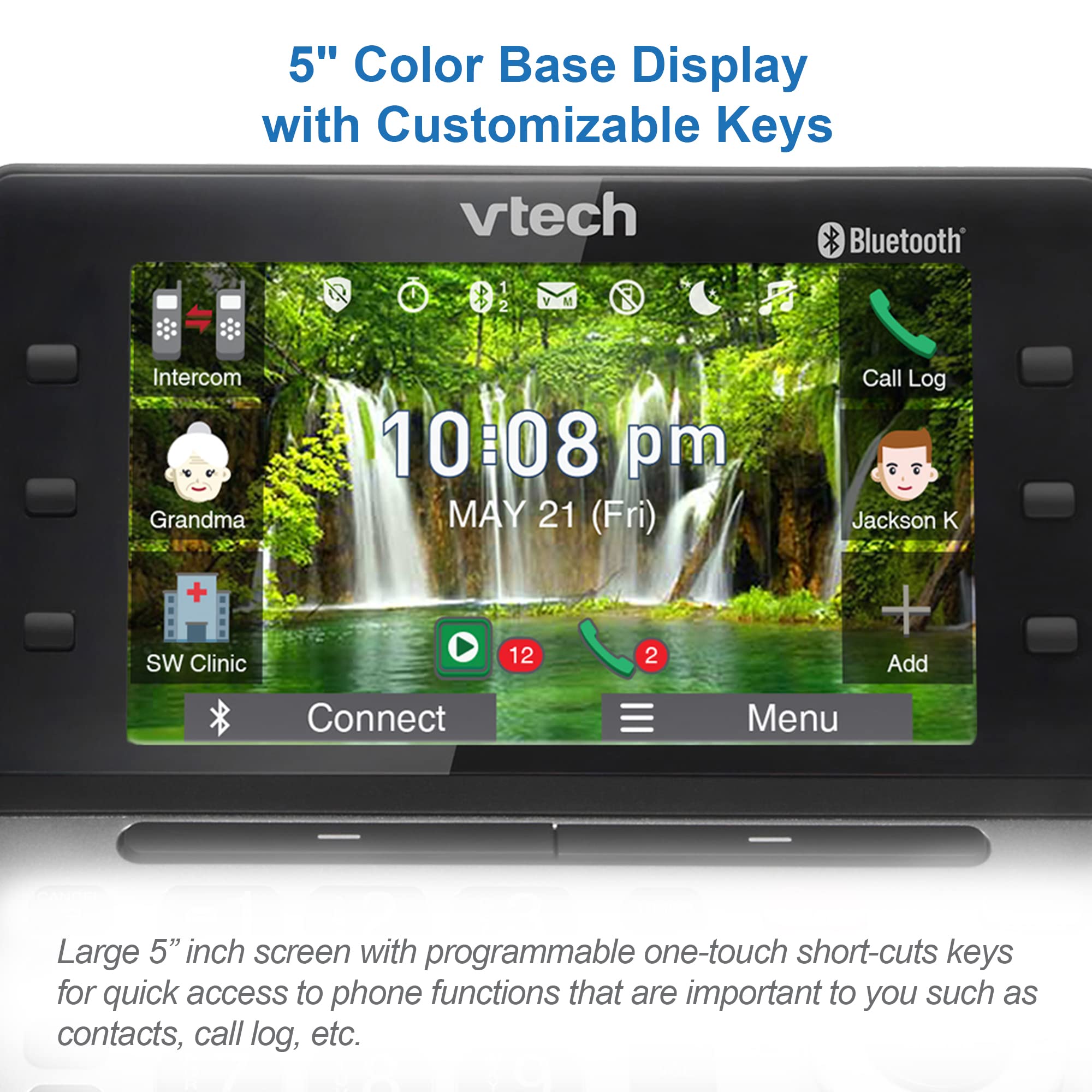 Mua VTech IS8251-3 Business Grade 3-Handset Expandable Cordless Phone ...