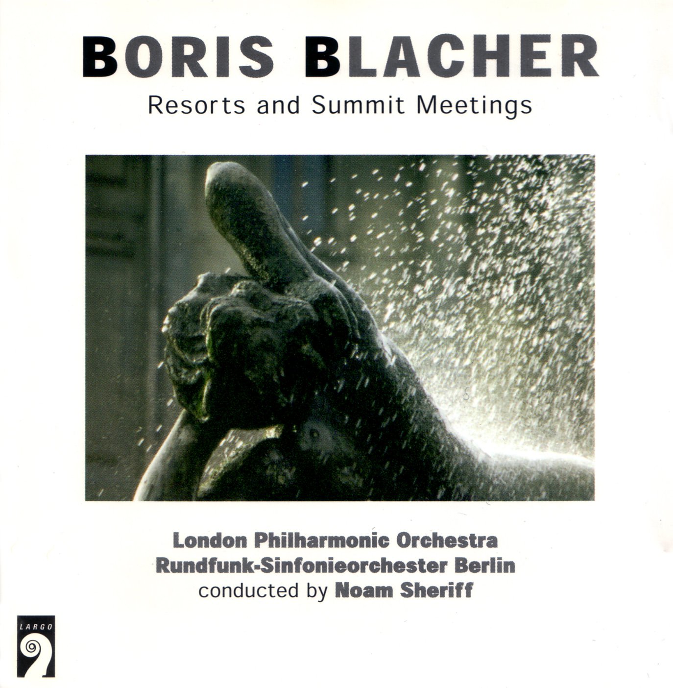Boris Blacher: Resorts And Summit Meetings: Noam Sheriff, London ...
