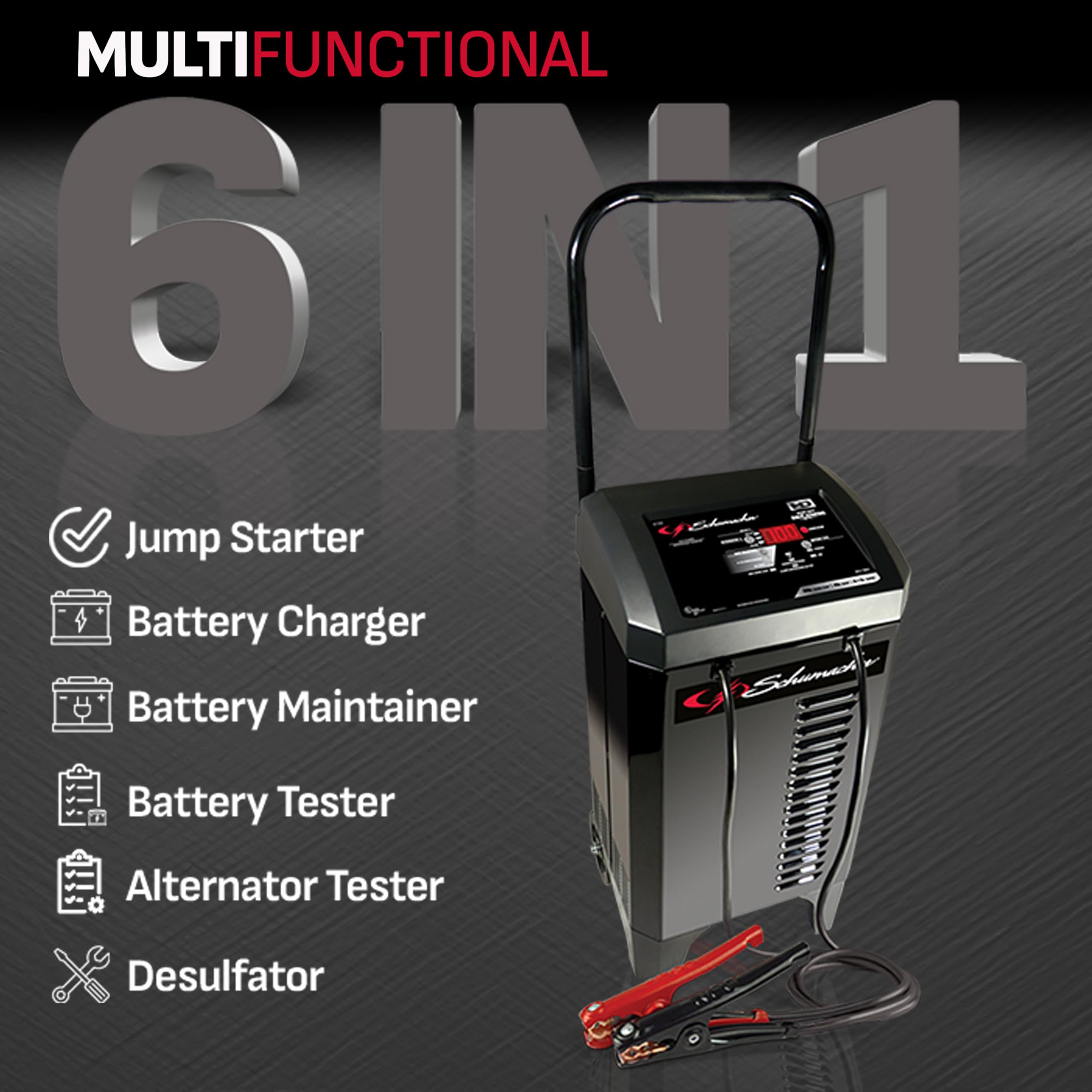 Mua Electric Wheeled Battery Charger and Jump Starter, Fully Automatic ...