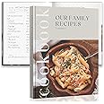 Amazon.com: Recipe Book To Write In Your Own Recipes - Large Blank DIY ...