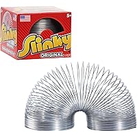 The Original Slinky Walking Spring Toy, 2.75-inch Diameter Metal Slinky ...