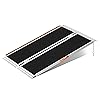 FACHNUO Portable Wheelchair Ramp 4FT, Non-Skid Handicap Ramps for ...