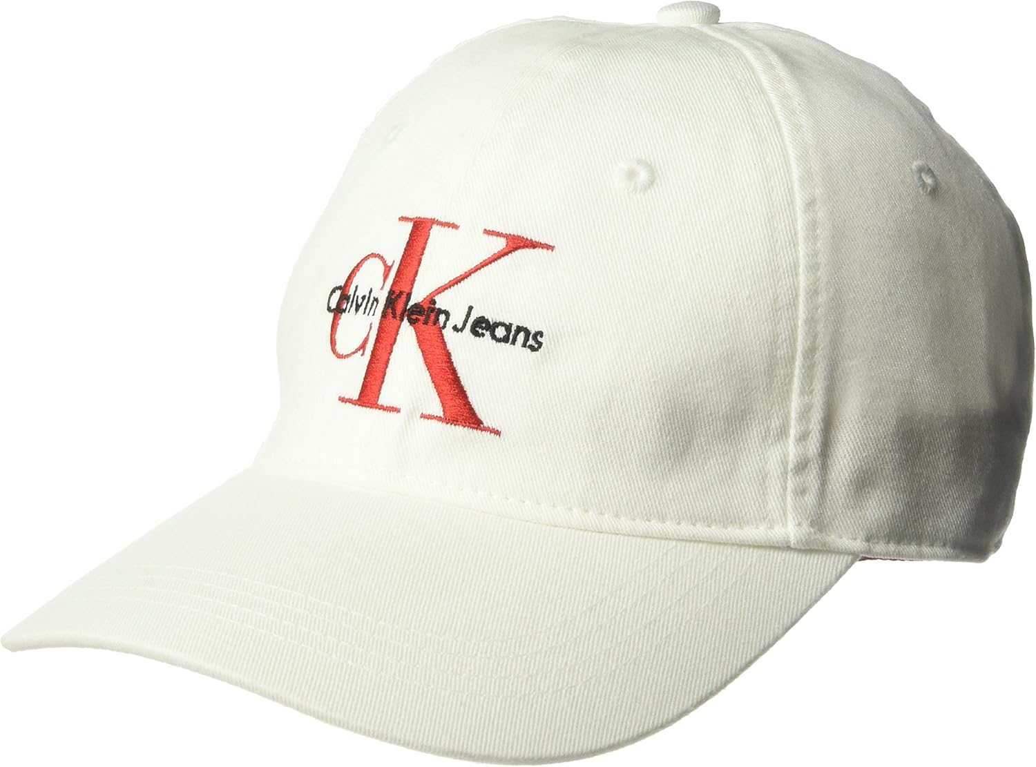 Calvin Klein Jeans Men's Embroidered Monogram Logo Baseball Dad Hat ...