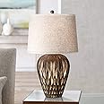 Buckhead Modern Contemporary Accent Table Lamp 22" High Warm Bronze ...