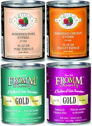 Fromm Canned Dog Food Mixed 13oz x 12 cans – Shredded Chicken Entree ...