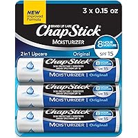 Amazon.com: Chapstick Classic Medicated Lip Balm & Skin Protectant Tube ...