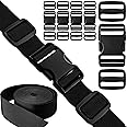 Amazon.com: Buckles Straps Set of 1.5 inch: 5 pcs Quick Side Release Plastic Buckle Dual ...