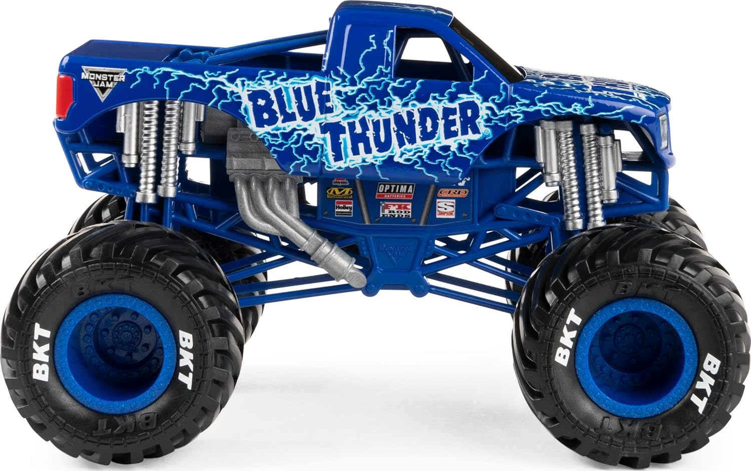 Monster Jam Official Blue Thunder Monster Truck, Collector Die-Cast ...