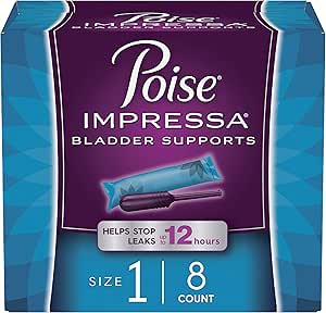 Amazon.com: Poise Impressa Incontinence Bladder Supports for Bladder ...