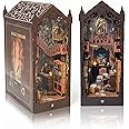Amazon.com: Insgen Book Nook Kit DIY Miniature Dollhouse Building Set ...