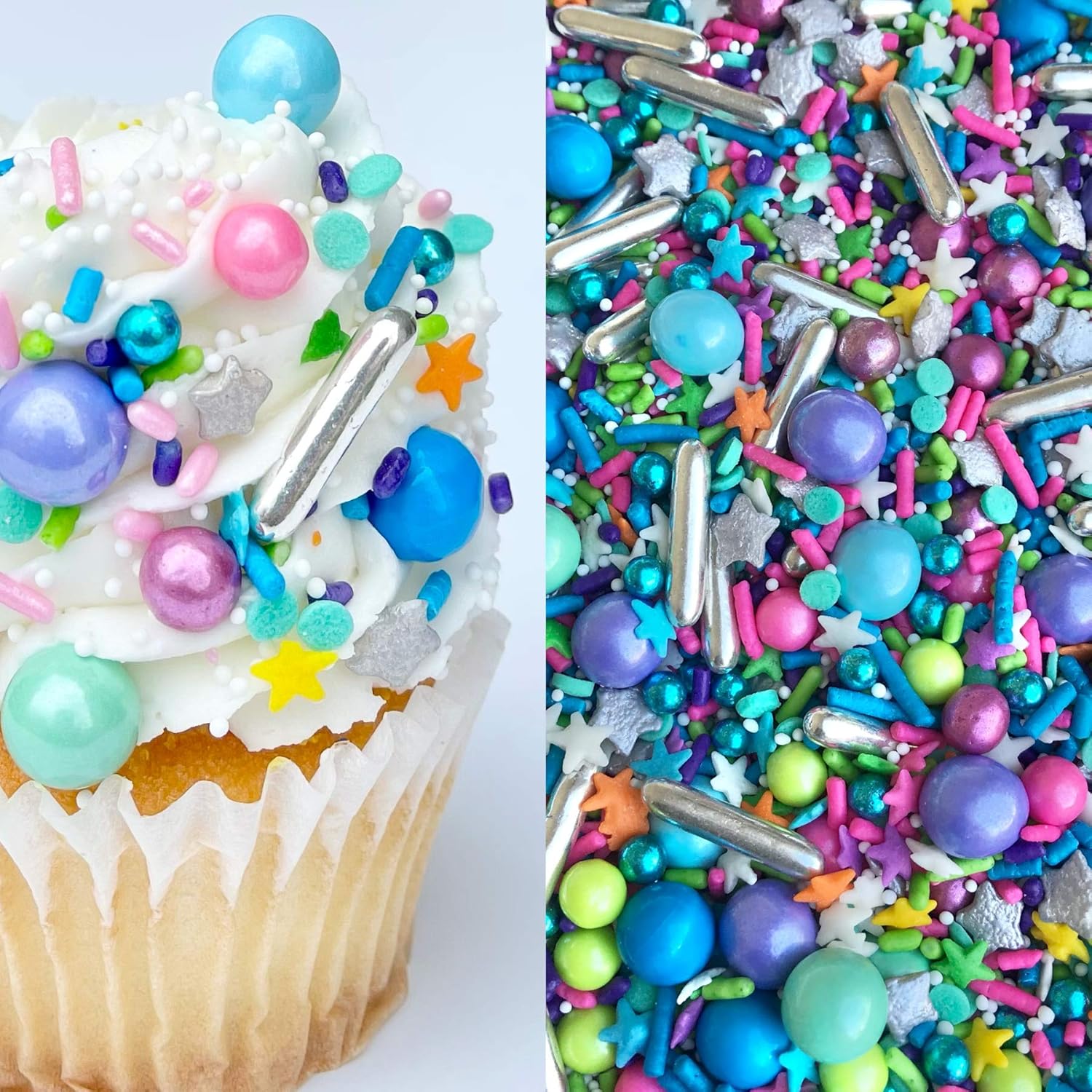 Sprinkle | Sprinkle mix | Unicorn sprinkles | Birthday sprinkle | Heart ...