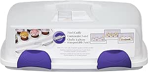 Amazon.com: Wilton Ultimate 3-In-1 Cupcake Caddy and Carrier : Home ...