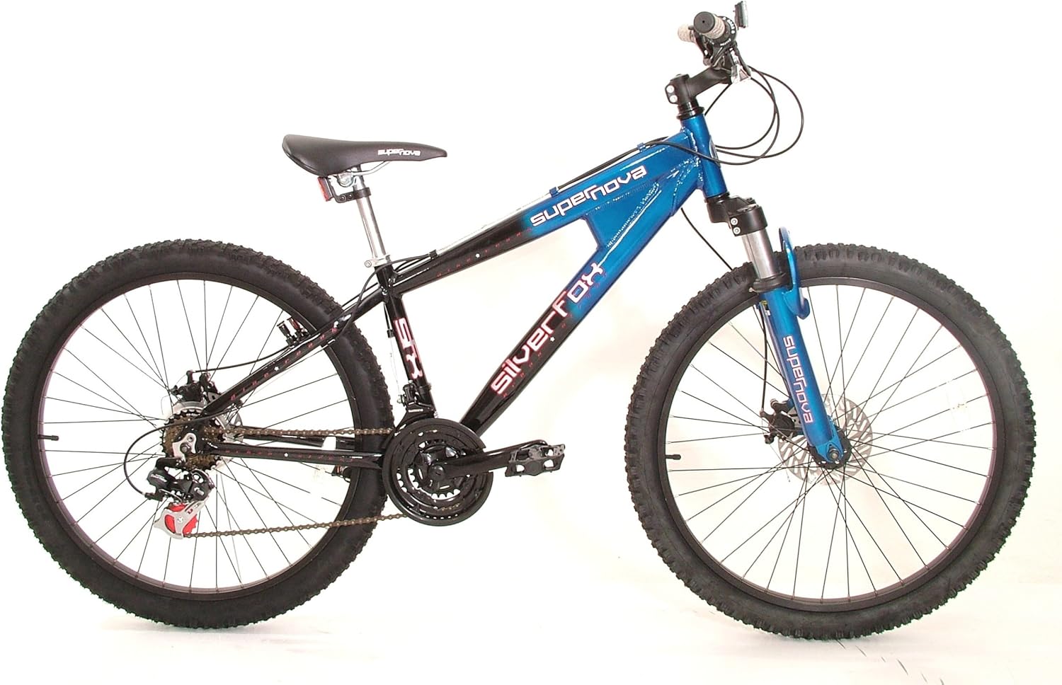 Silverfox Supernova 26" Wheel Gents Hardtail Mountain Bike: Amazon.co ...