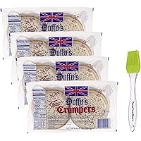 Amazon.com: Duffy's Crumpets, 12.5 oz (Pack of 2) Bundle with a ...