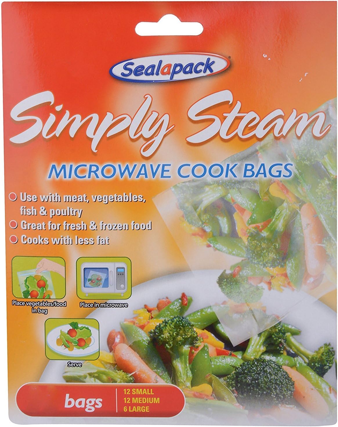 4x Microwave Cook Bags: Amazon.co.uk: Kitchen & Home