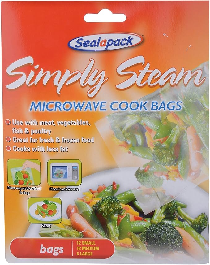 4x Microwave Cook Bags: Amazon.co.uk: Kitchen & Home