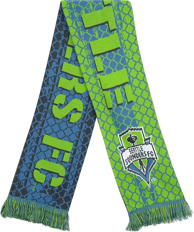 Amazon.com : Adidas Mls Seattle Sounders Fan Scarf One Size Fits All ...