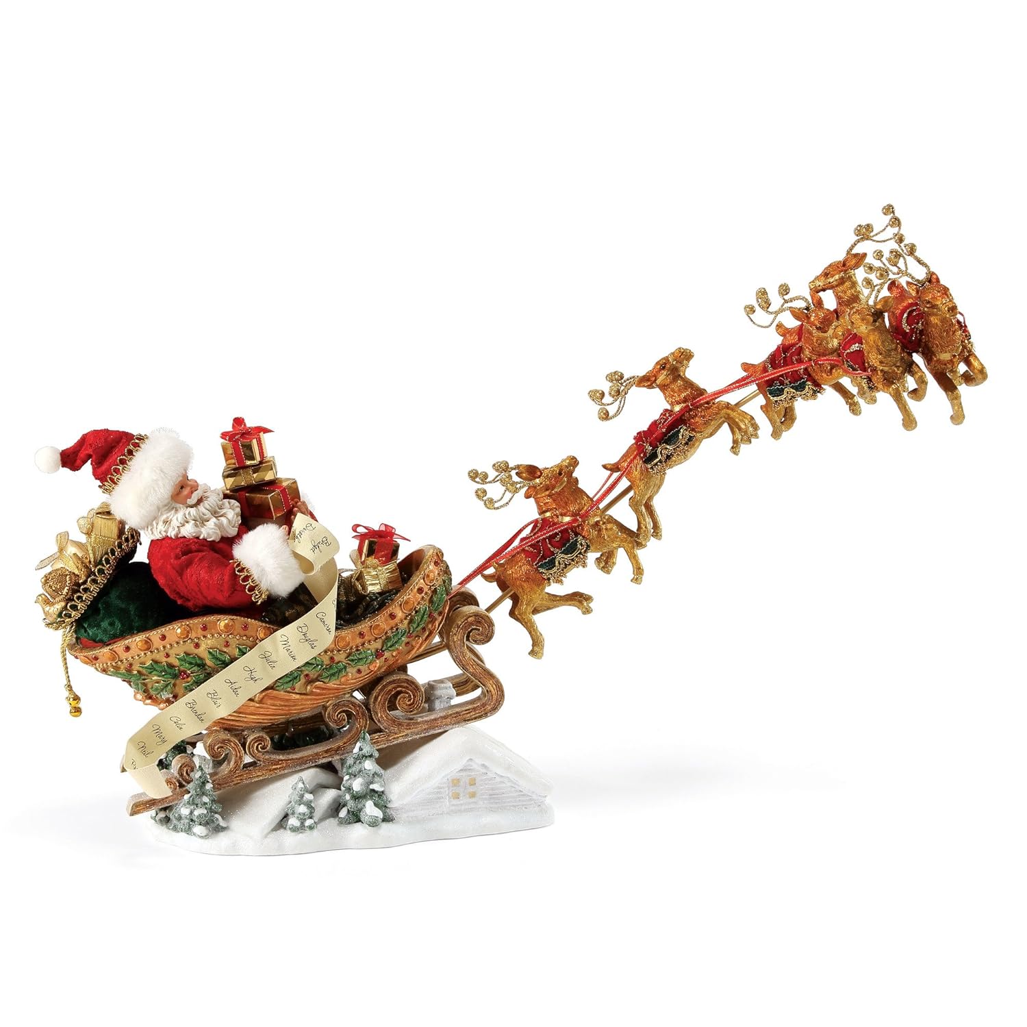 Department 56 Possible Dreams Santa Claus"Dash Away All" Clothtique ...