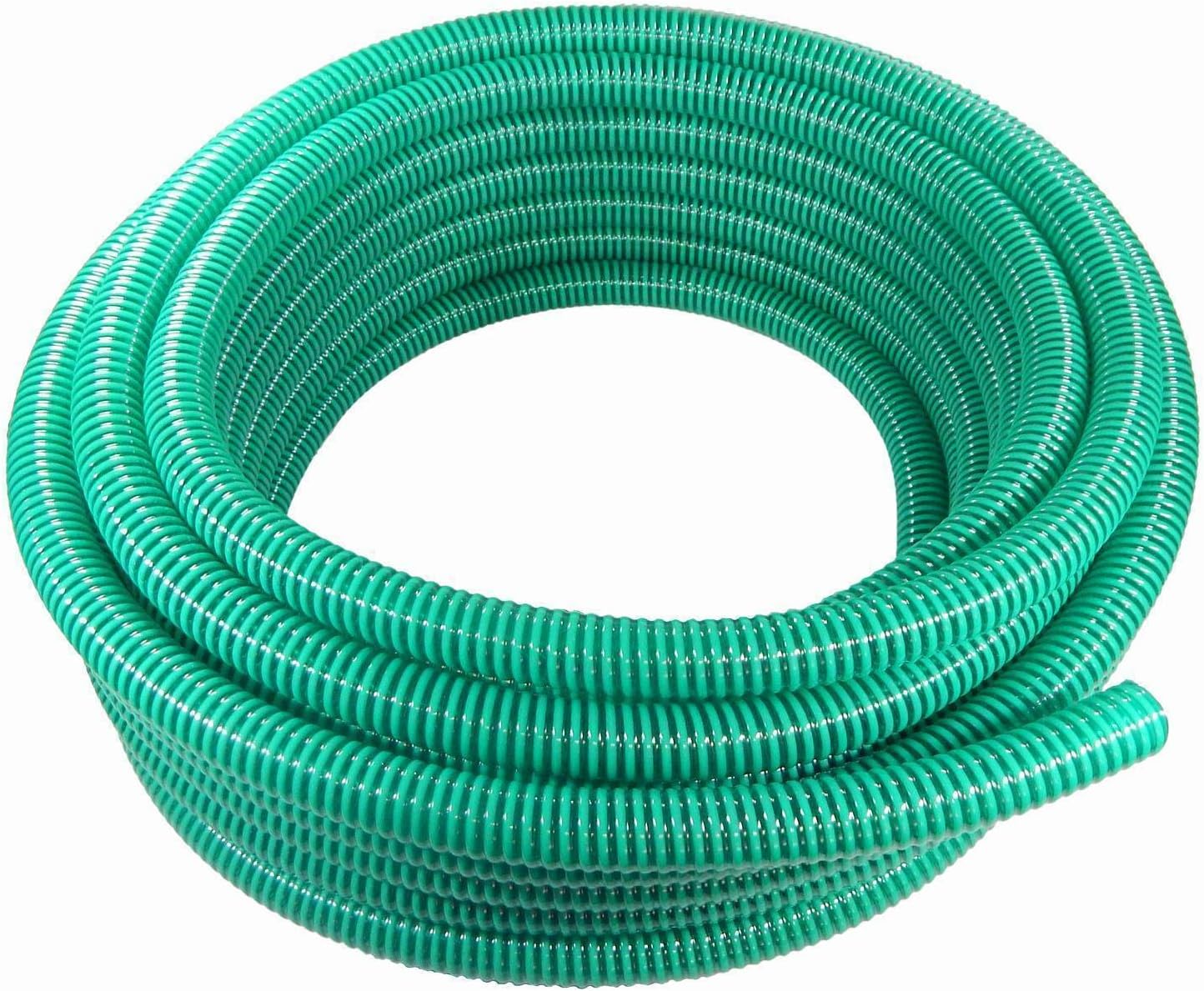 Saugschlauch Spiralschlauch Förderschlauch Pumpenschlauch grün 50 Meter ...