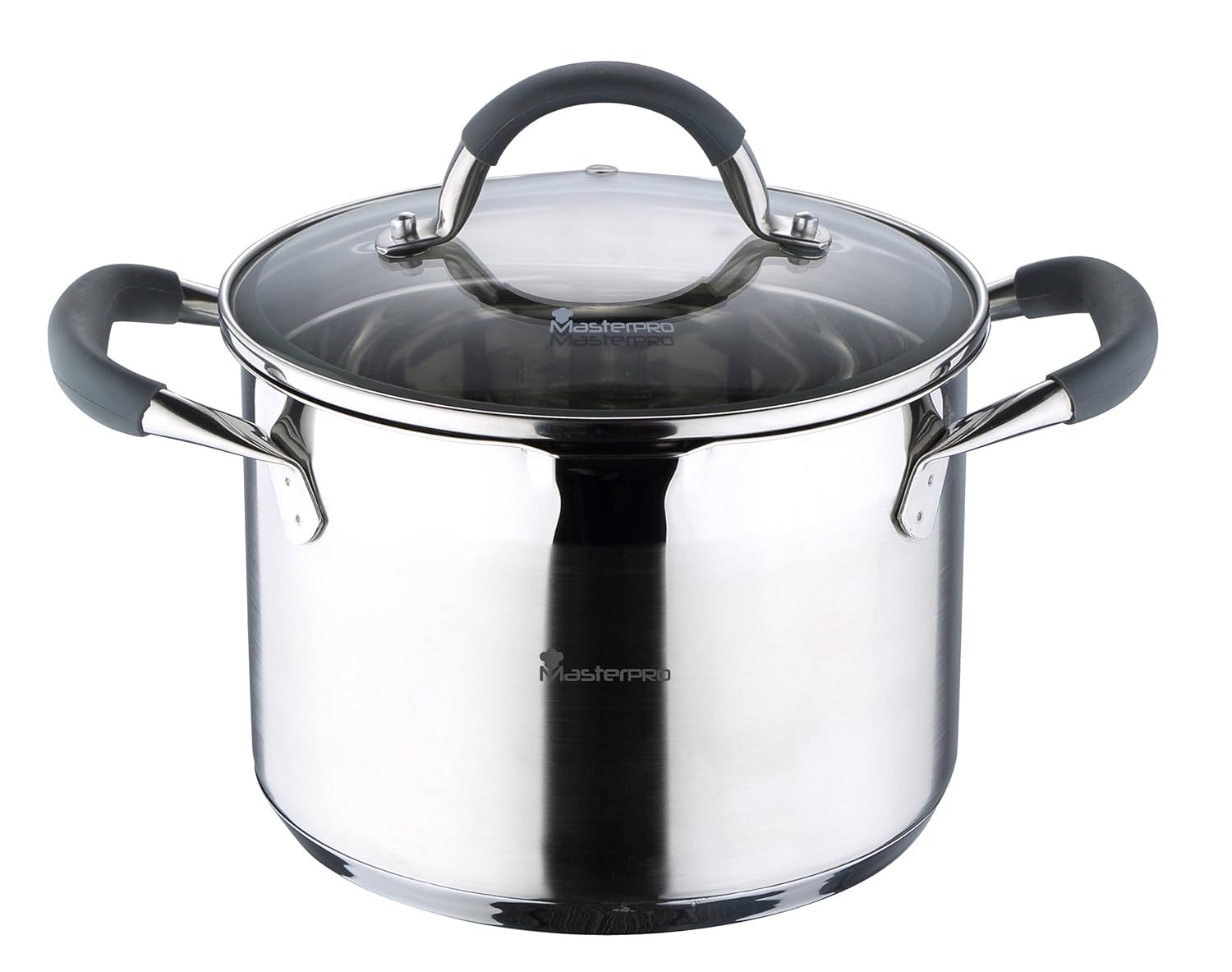MasterPro Saucepan, Silver, 1.8 Litre/16 x 10 cm: Amazon.co.uk: Kitchen ...