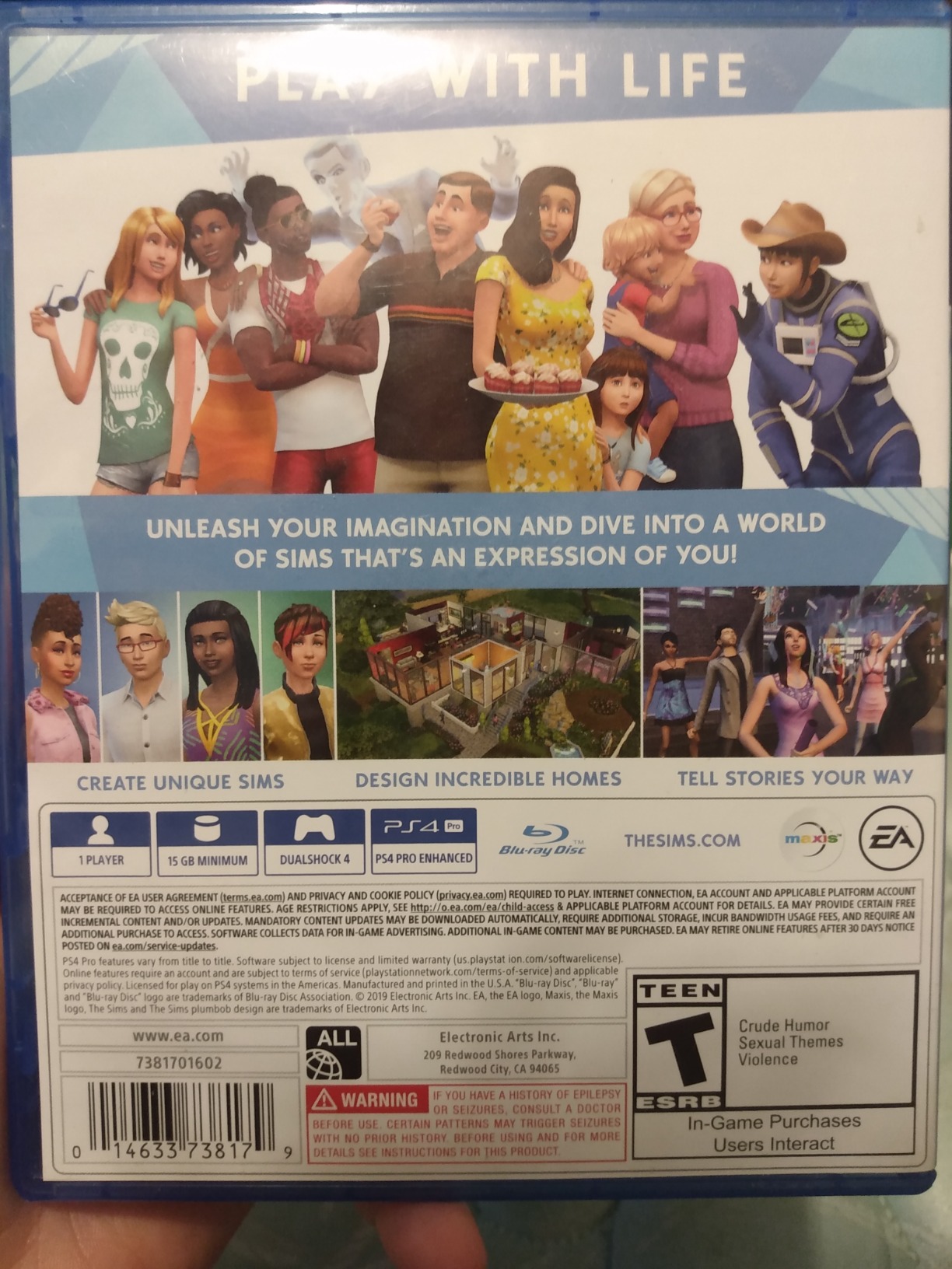 $5/mo - Finance The Sims 4 - PlayStation 4 | Buy Now, Pay Later