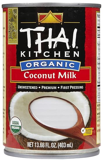 One 13.66 oz Thai Kitchen Organic Coconut Milk: Amazon.com: Grocery ...