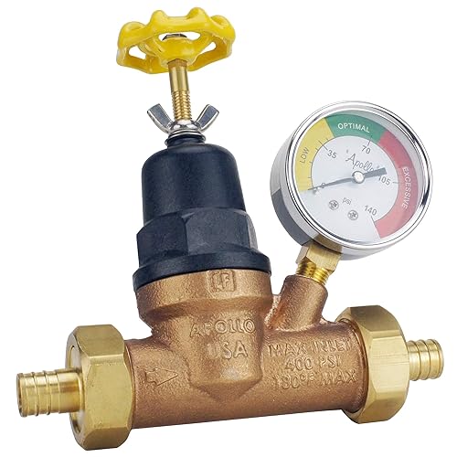 Apollo Valves ApolloPEX 3/4" Bronze Double Union PEX Water Pressure ...