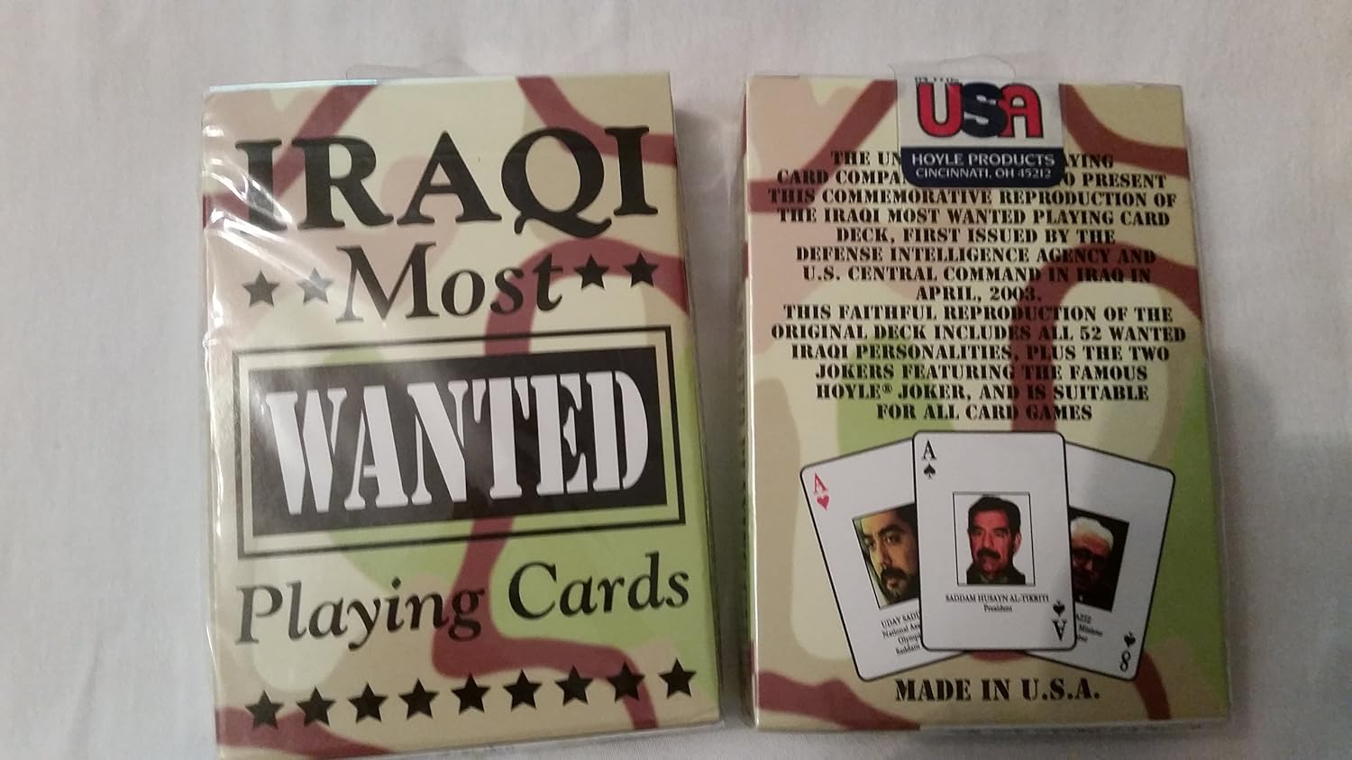Amazon.com: Iraqi Most Wanted Playing Cards: Sports & Outdoors