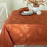Amazon.com: Benson Mills Harvest Legacy Damask Fabric Table Cloth Fall ...