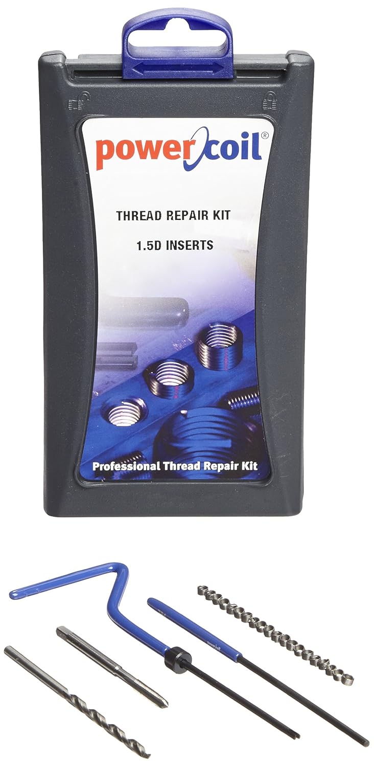 PowerCoil 3534-8GK Free Running Coil Threaded Insert Kit, 304 Stainless ...