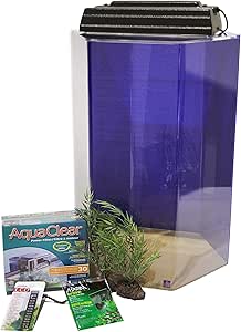 Amazon.com: SeaClear 20 Gallon Hexagon Acrylic Aquarium Junior ...