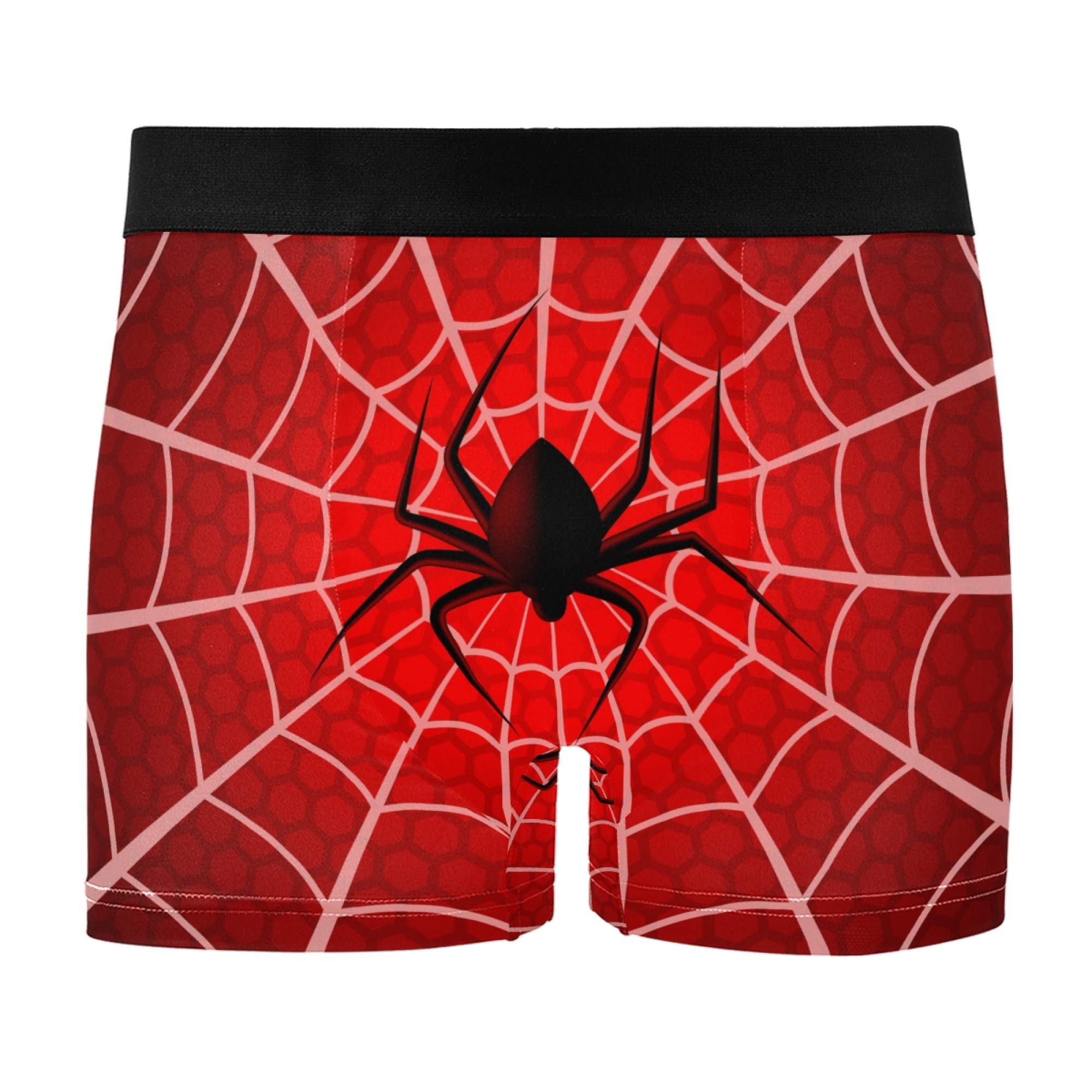 Glaphy Scary Spider Stretch Breathable Men's Underwear Boxer Briefs ...