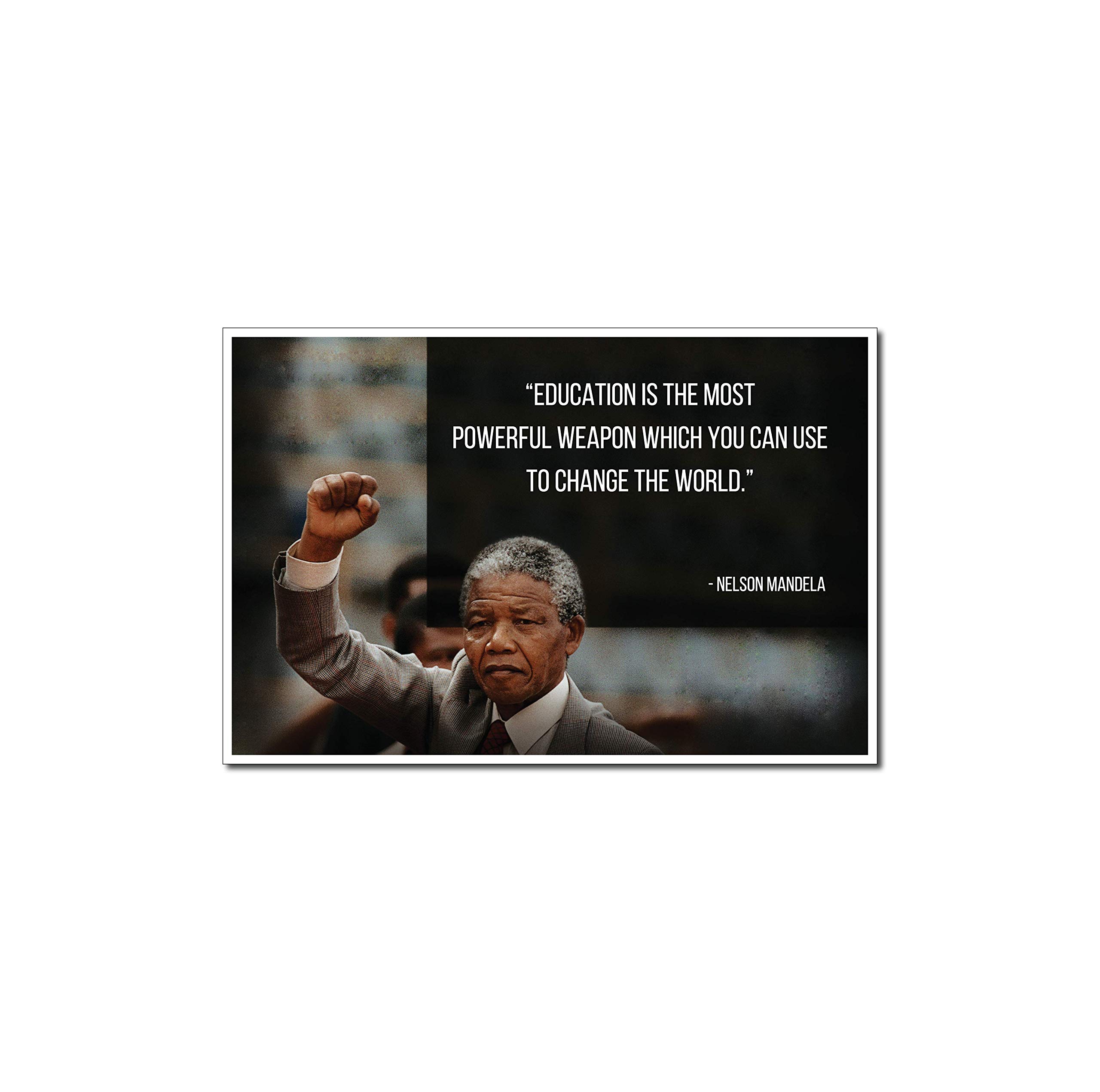 Mua Nelson Mandela Poster Quote “Education is the most powerful weapon ...