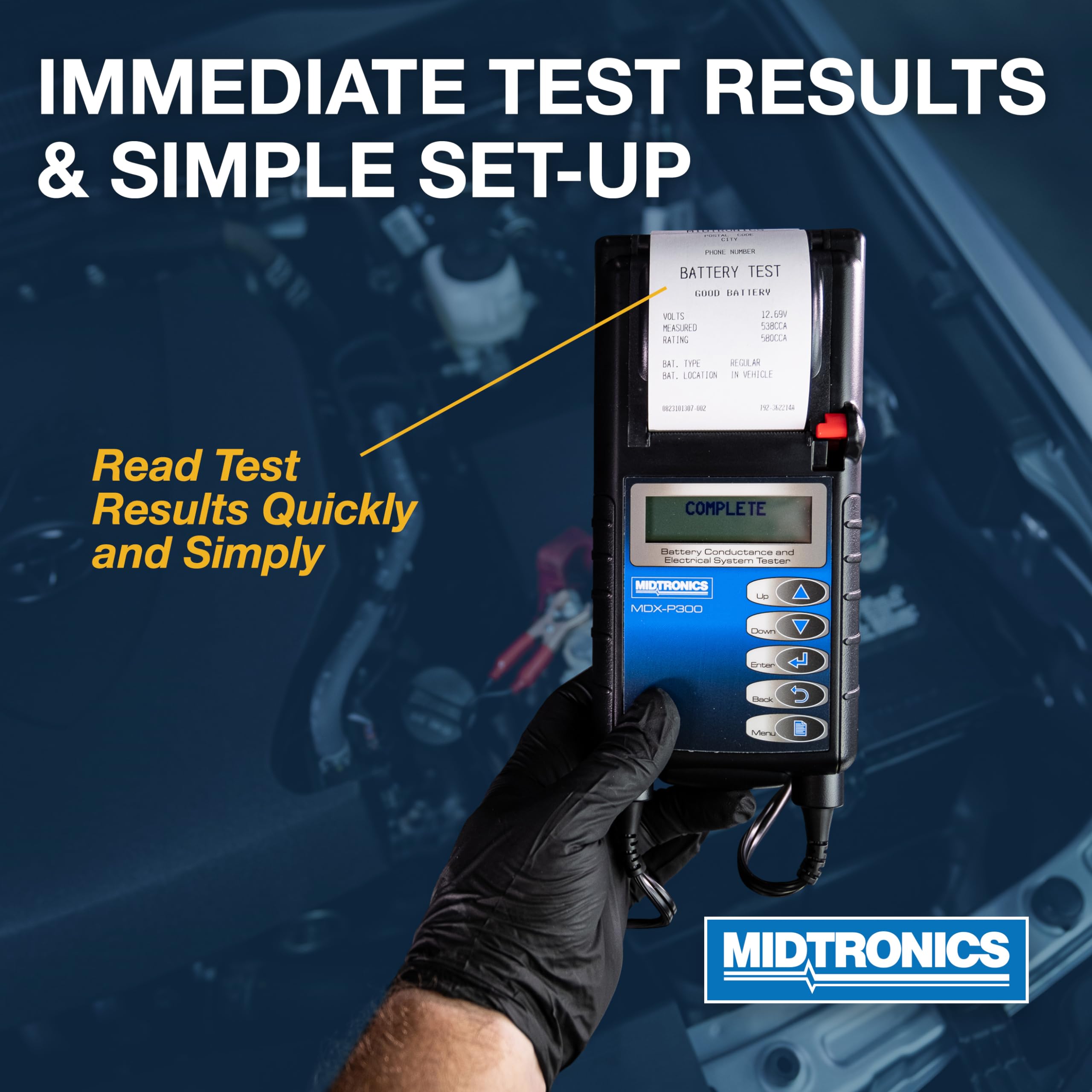 Mua Midtronics MDX-P300: 12V Car & Truck Battery Analyzer with Built-in ...