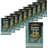 Amazon.com: Alcotec 48 Hour Turbo Yeast | Brewers Yeast Powder| Wine Yeast for Wine Making | Dry ...