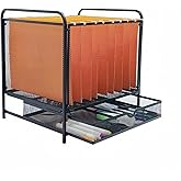 Amazon.com : Simple Trending Desk Hanging File Box Storage Bin ...