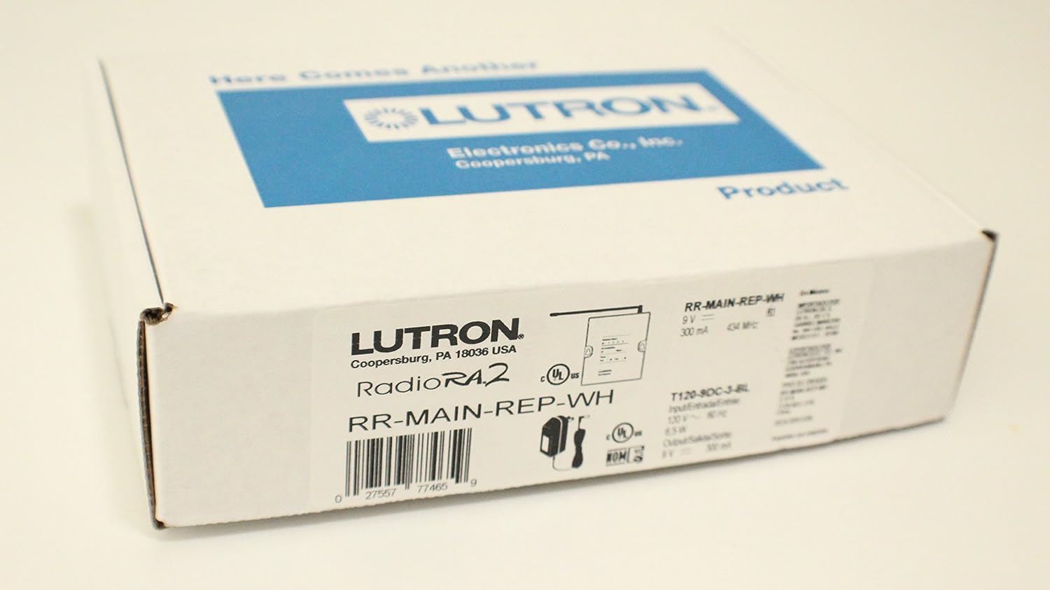 Lutron RadioRa Main Repeater RR-MAIN-REP-WH: Amazon.com.mx ...