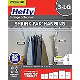 Amazon.com: Hefty Shrink-Pak Vacuum Storage Bags - Space Saver for ...