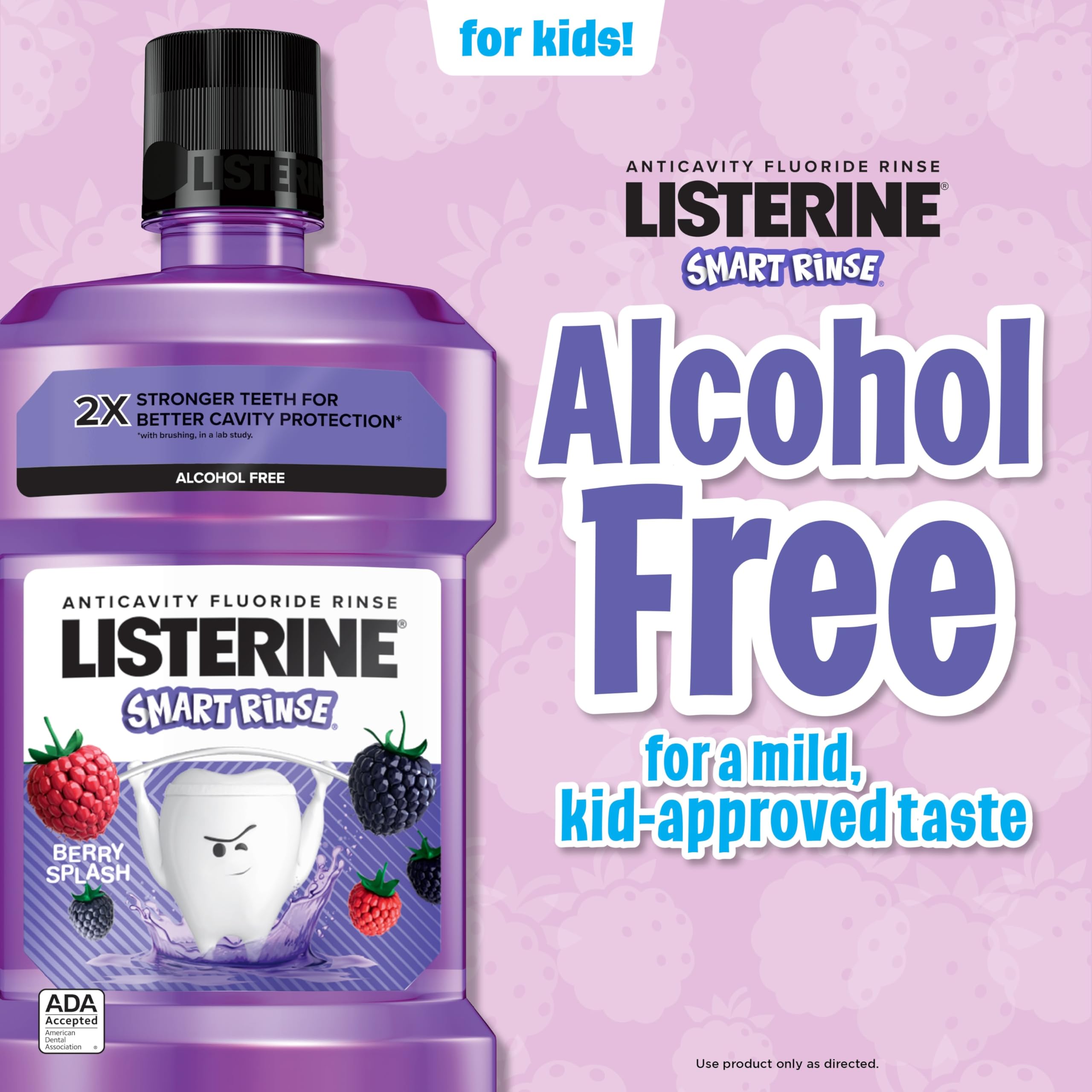 Mua Listerine Smart Rinse Kids Alcohol-Free Anticavity Fluoride ...