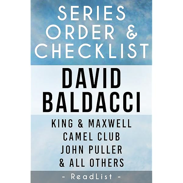 David Baldacci Series Order Checklist: King Maxwell Series,